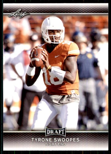 2017 Leaf Draft Tyrone Swoopes Rookie Texas Longhorns #69 NCAA Football ...
