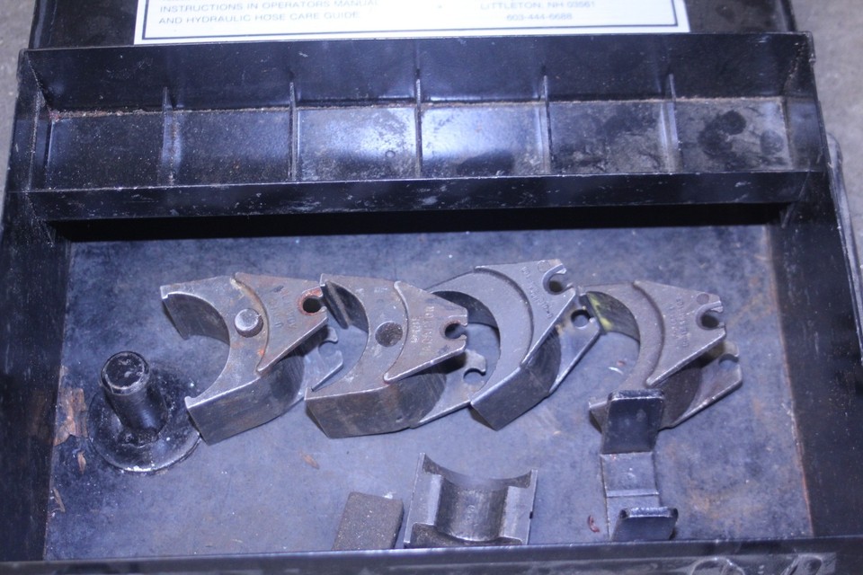 BURNDY Y35BH DIES AND METAL CASE | eBay