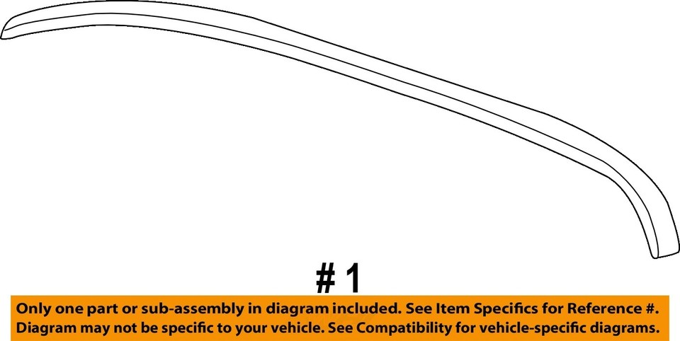 GM OEM 14-19 Sierra 1500 Front Door Exterior Trim-Body Side Mldg ...