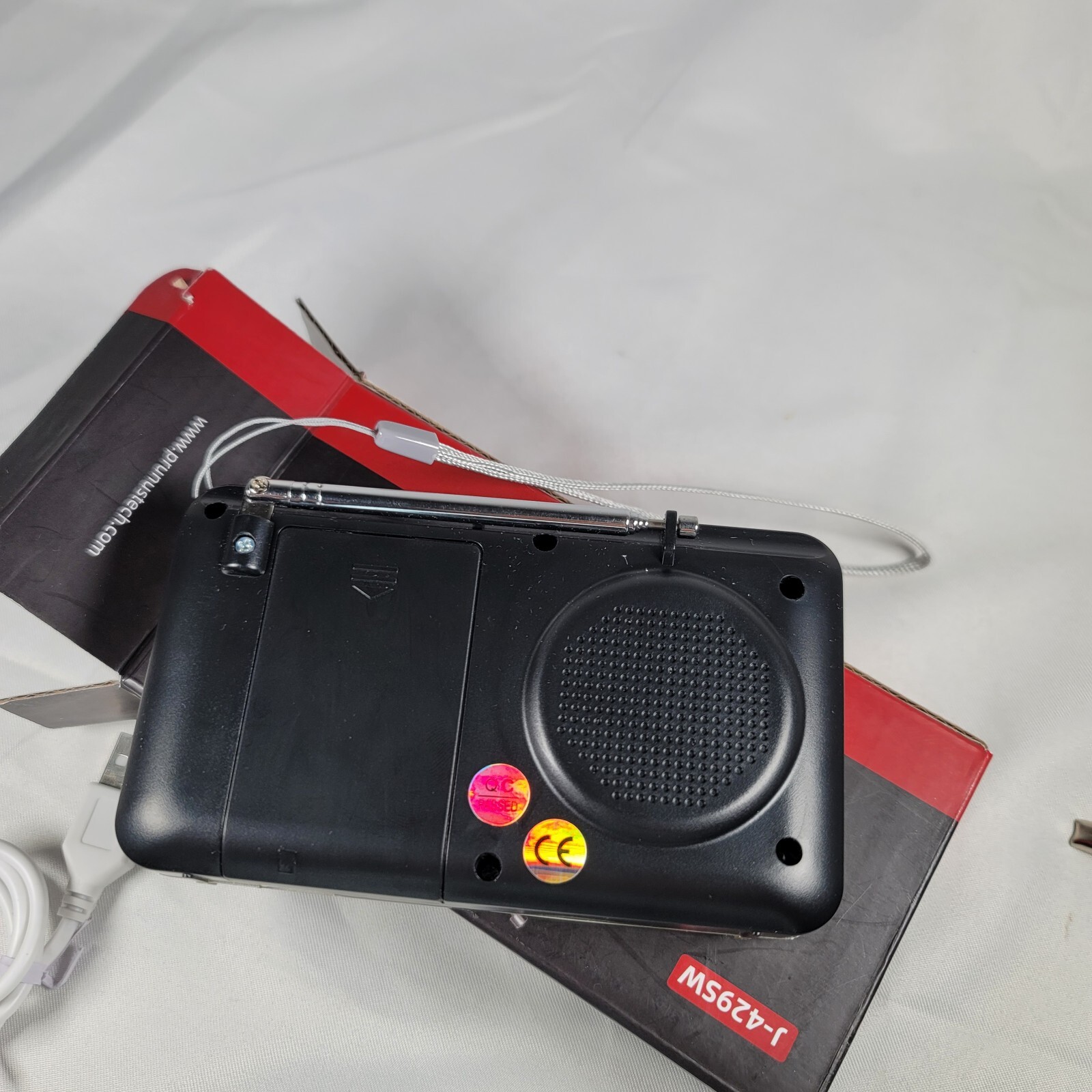 Pronus J-429SW Portable USB Radio Rechargeable Portable Wide FM AM Handheld | eBay