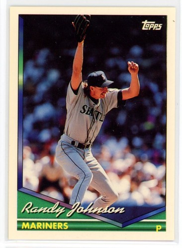 1994 Topps Randy Johnson Seattle Mariners #290 | eBay