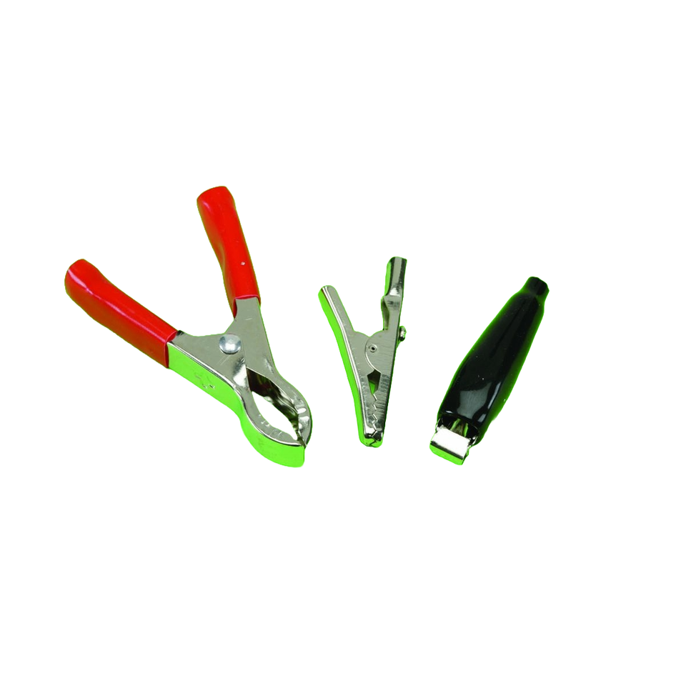 28Pc Alligator Electrical Clips Charging Clamps Jumper Lead Assorted ...