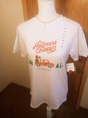 Hallmark Channel Oh What Fun! Ladies T-Shirt-NWT-Medium | eBay