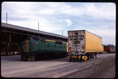 Original Rail Slide - AN Australian National GM44+ Adelaide SA 12-1993 ...