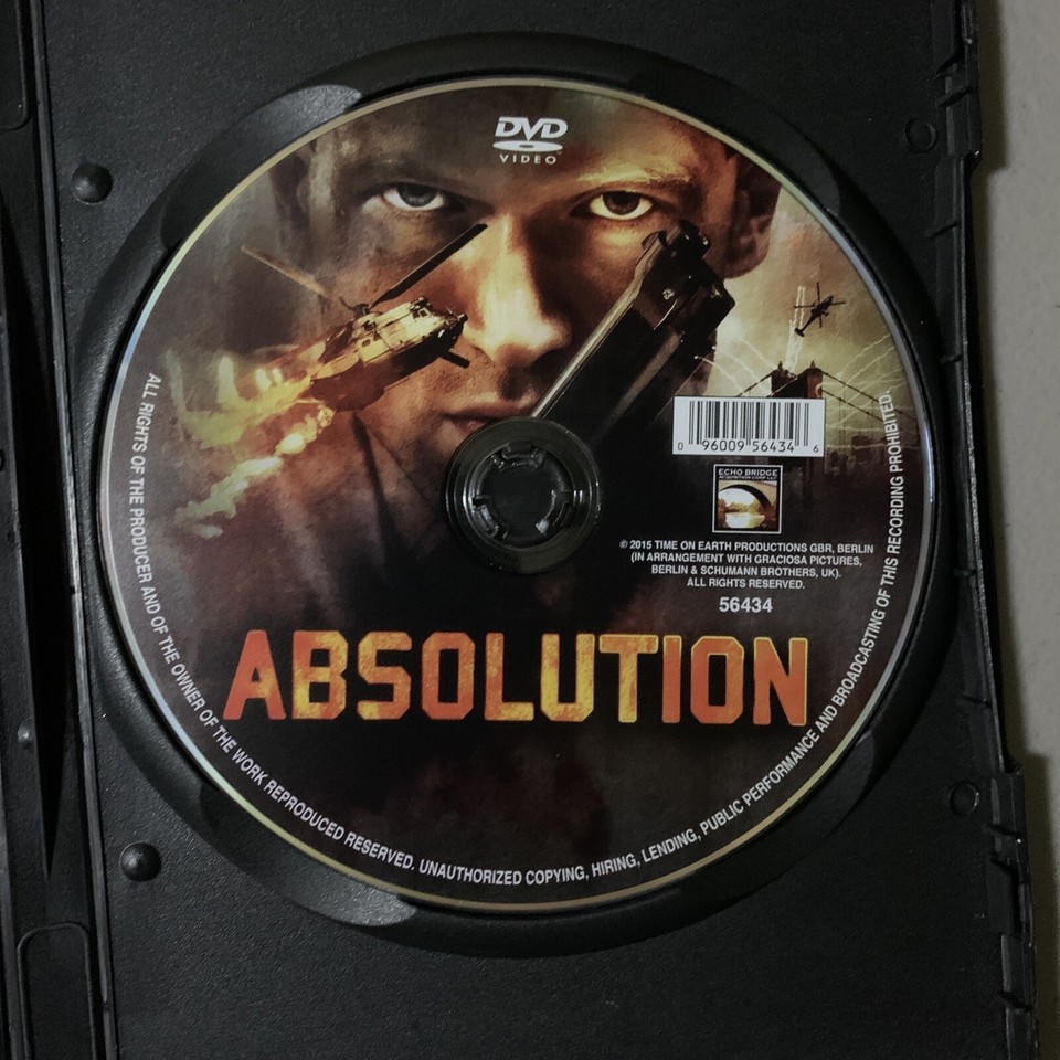 Absolution A Hitman Story DVD DISC ONLY Tomas Spencer Nora Huetz Free Shipping | eBay