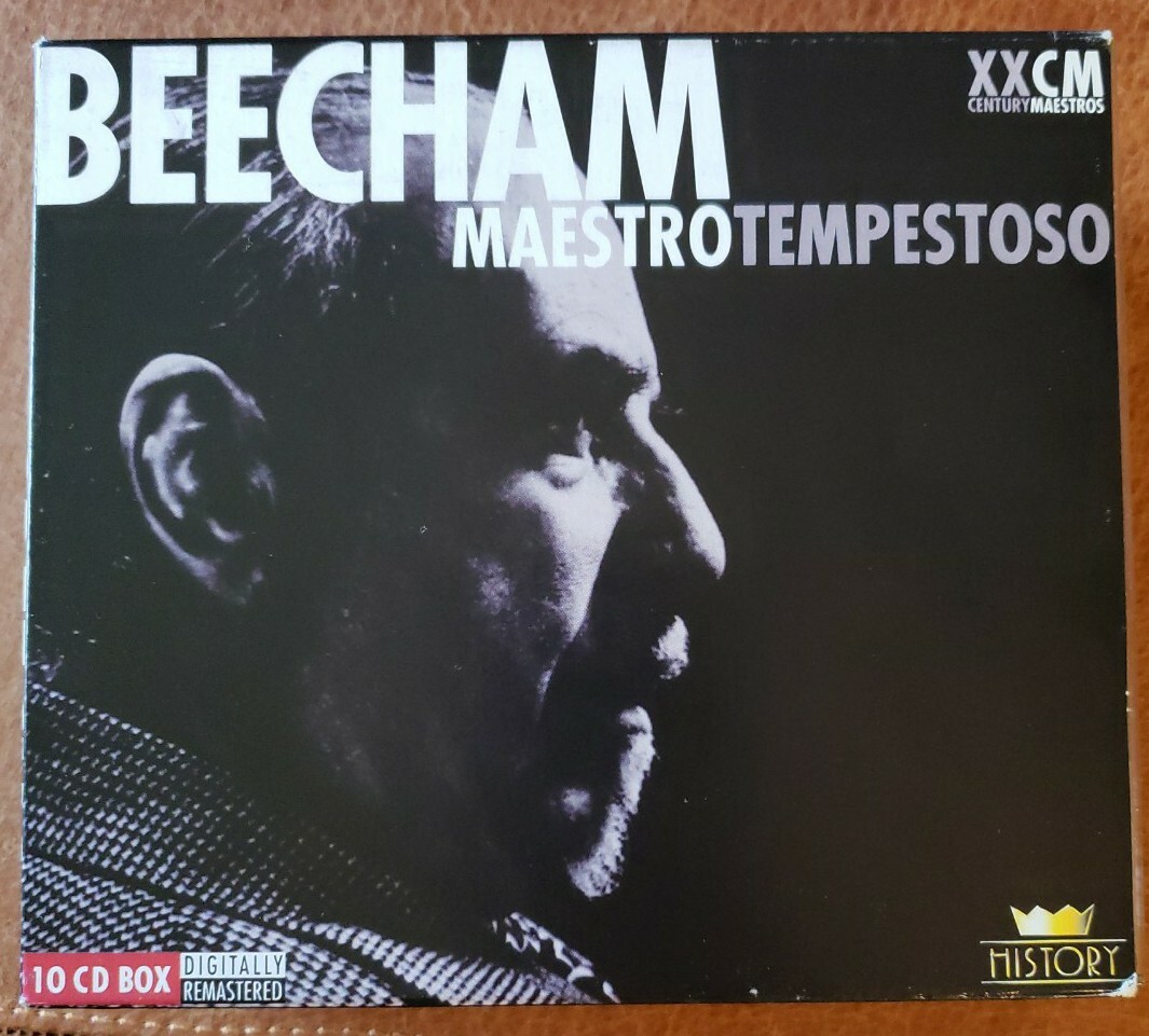 Beecham - Maestro Tempestoso [10cd Box] - Beecham CD. History recording ...