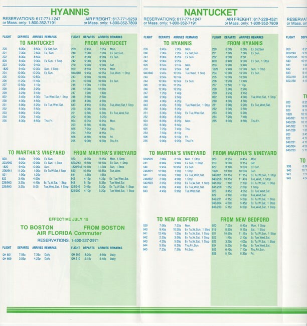 Gull Air timetable 1983/06/30 Northern system | eBay