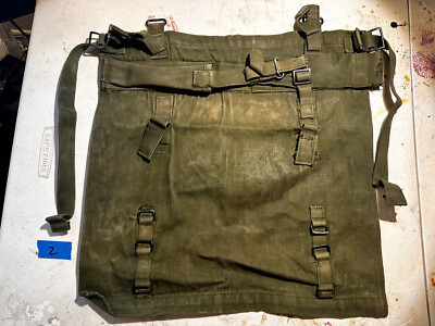 British Army P58 Pattern 1958 Webbing Cape Carrier - NO CLIPS #2 | eBay