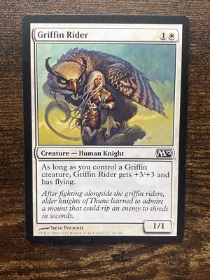 Griffin Rider 20/249 M12 Magic 2012 MTG Magic The Gathering D9482* | eBay