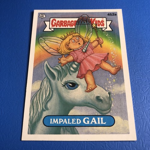 1987 TOPPS GARBAGE PAIL KIDS IMPALED GAIL TRADING CARD 452a | eBay