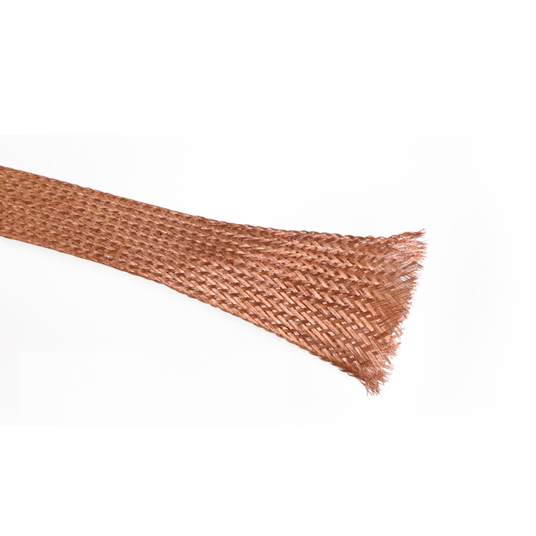 Width 2mm Shielded Copper Braided Expandable Sleeve Cable Wire Sheath ...