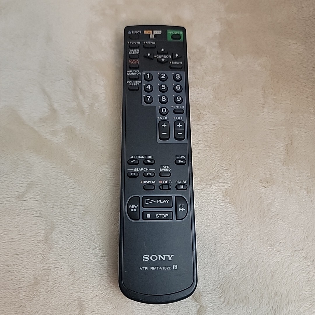 Sony RMT-V182B VCR Remote Control SLV-660 SLV-660HF SLV-660HHF SLV-660 ...