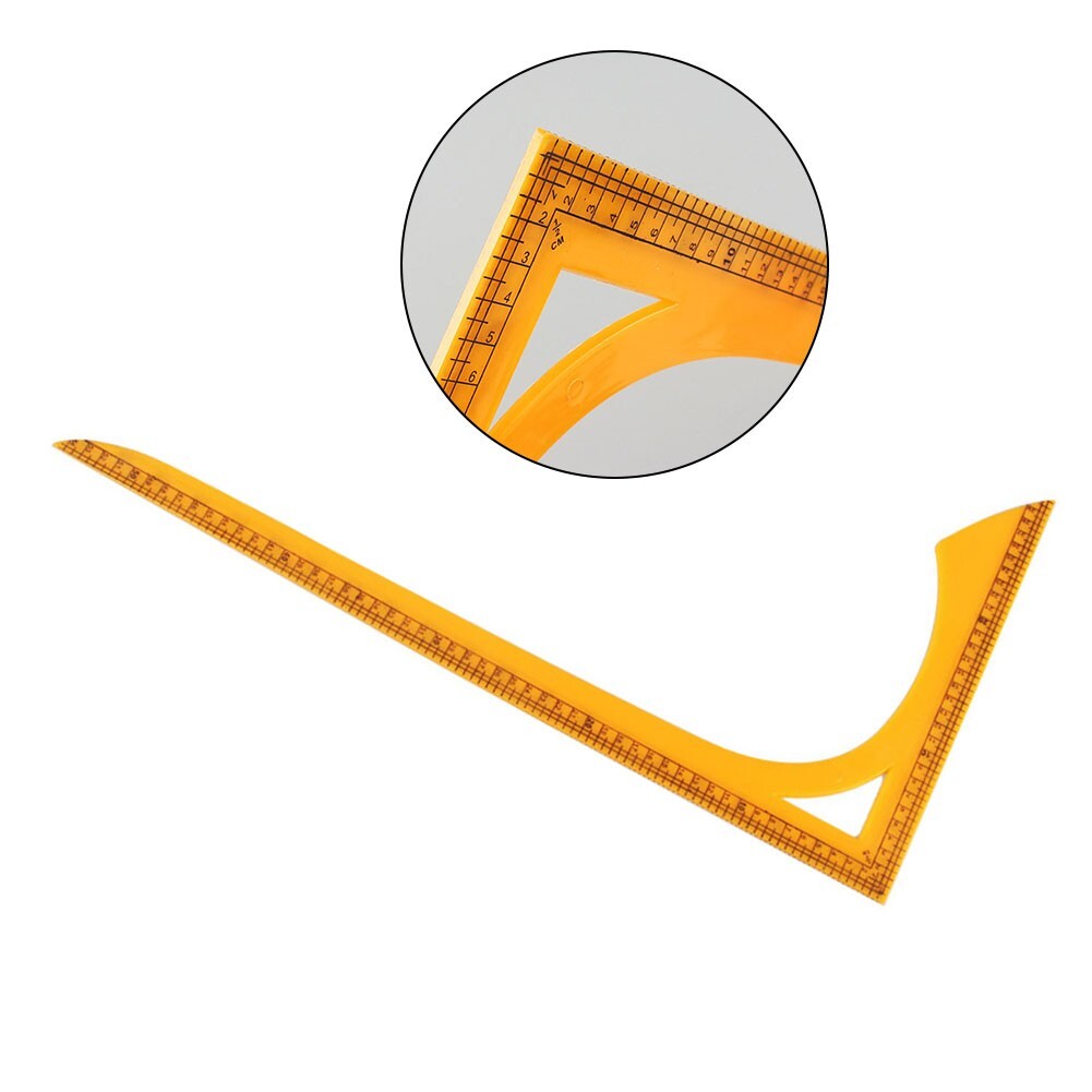 Reliable Garment Large L Ruler for Sewing Projects Double Scale Square ...