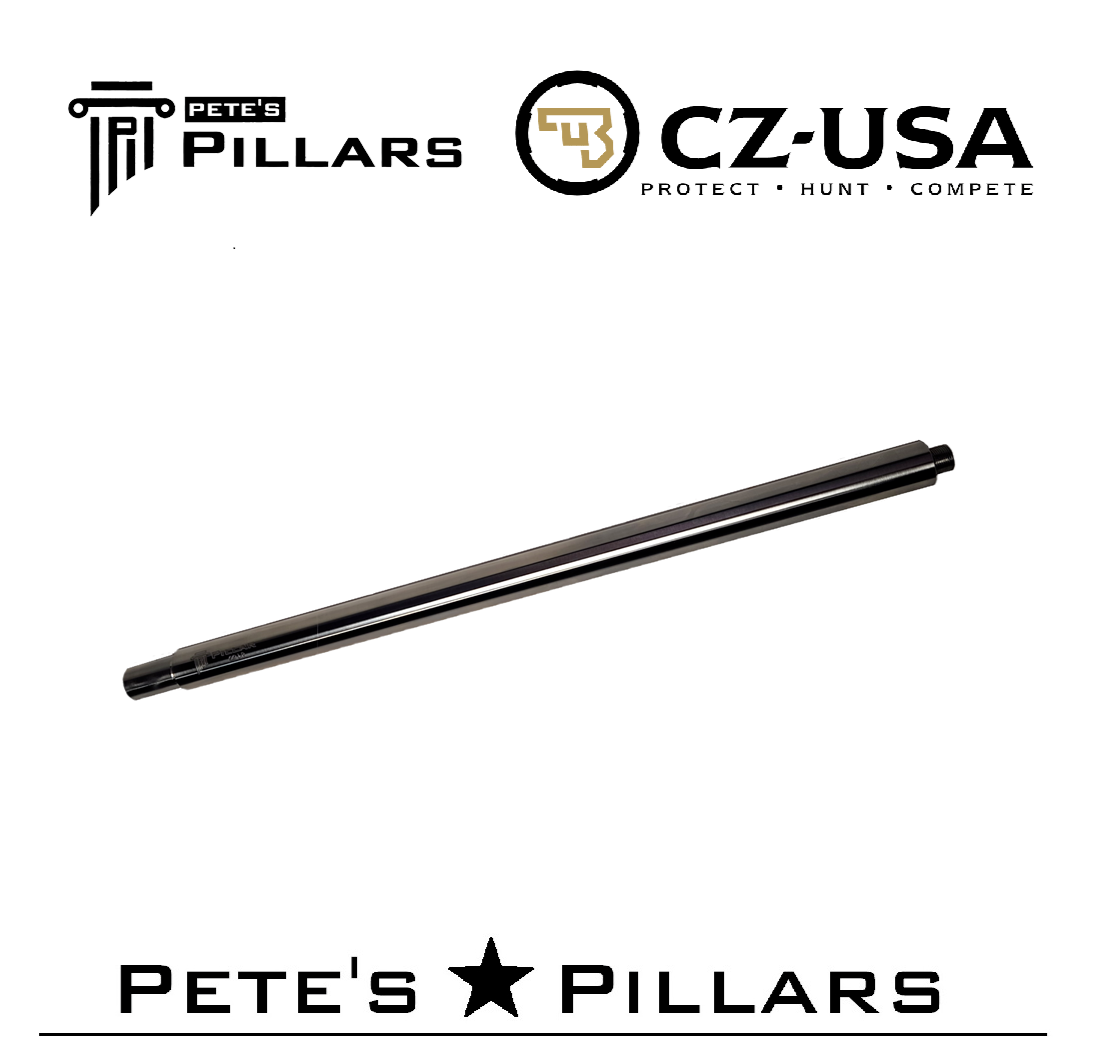 Pillar CZ USA 455 457 Match Stainless Steel .860 BBL Rifle Barrel 16.5 ...