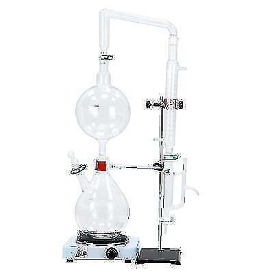 For Essential Oil Extraction Kit - Pure Clean Glass Distillation Set | eBay