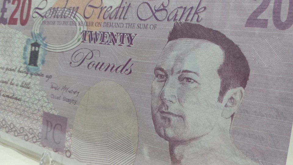 Doctor Who - Phil Collinson Prop Bill | eBay