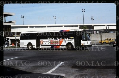 NEW JERSEY TRANSIT-NJT. GRUMMAN BUS #PA 1036. Original Slide. Newark ...