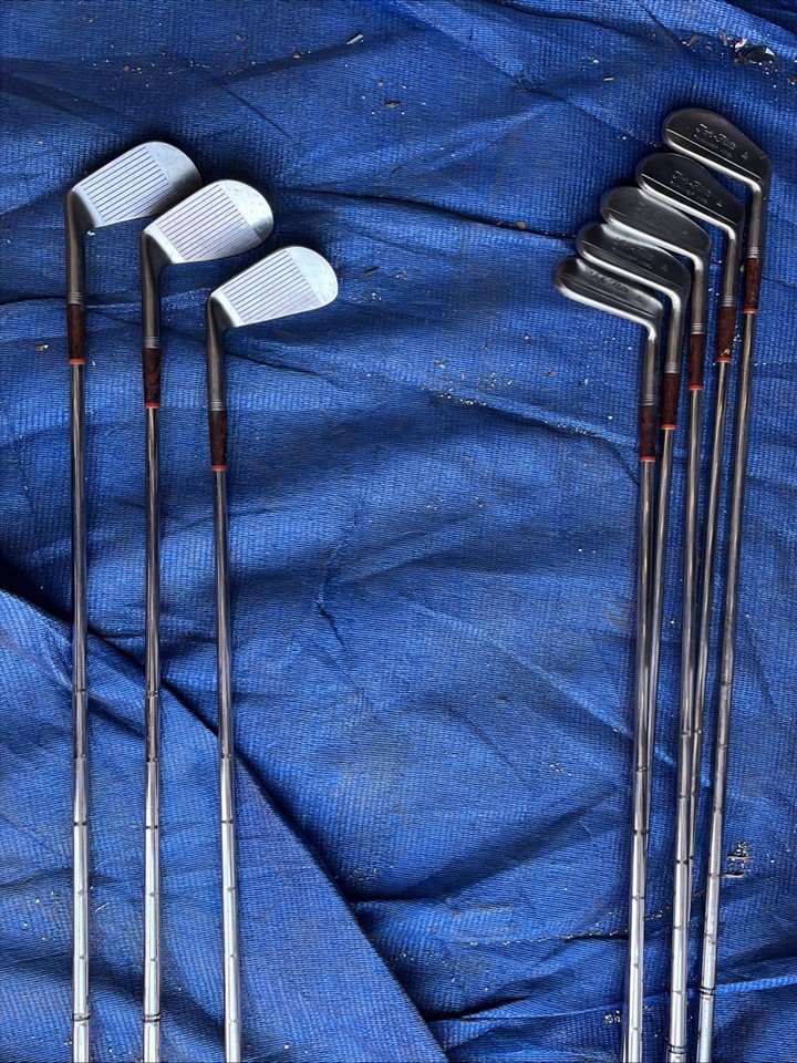 Spalding Registered Top Flite Tournament Model Iron Set 2-9 Right Steel ...