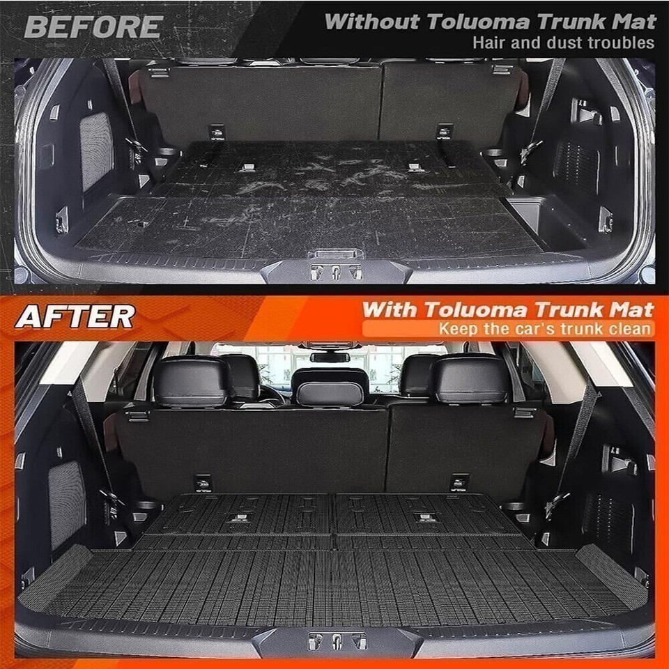 Fit 2020-2025 Ford Explorer Trunk Mat Cargo Liner For 2022 Explorer ...