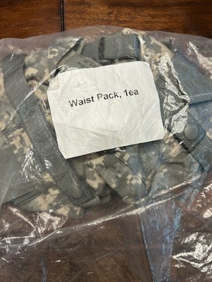 Military Issue ACU Molle II Waist Pack / Butt Pack NSN: 8465-01-524 ...