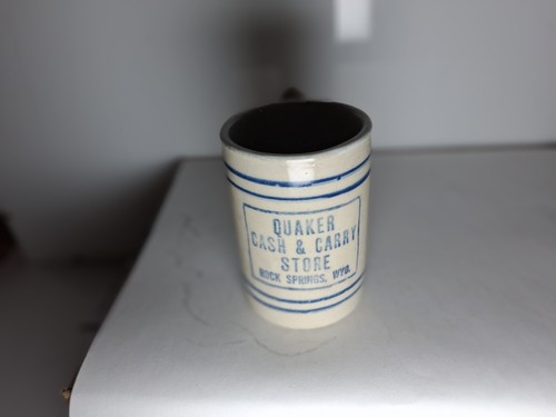 Quaker Cash & Carry Store, Rock Springs, WYO., Mug | eBay