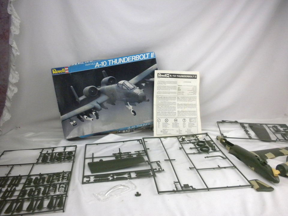 Vintage Revell A-10 Thunderbolt II 1/48 Plastic Aircraft Kits #4516 ...