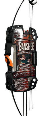 Barnnett LIL' BANSHEE Junior Archery Set Orange/ Black Compound Bow 2 ...