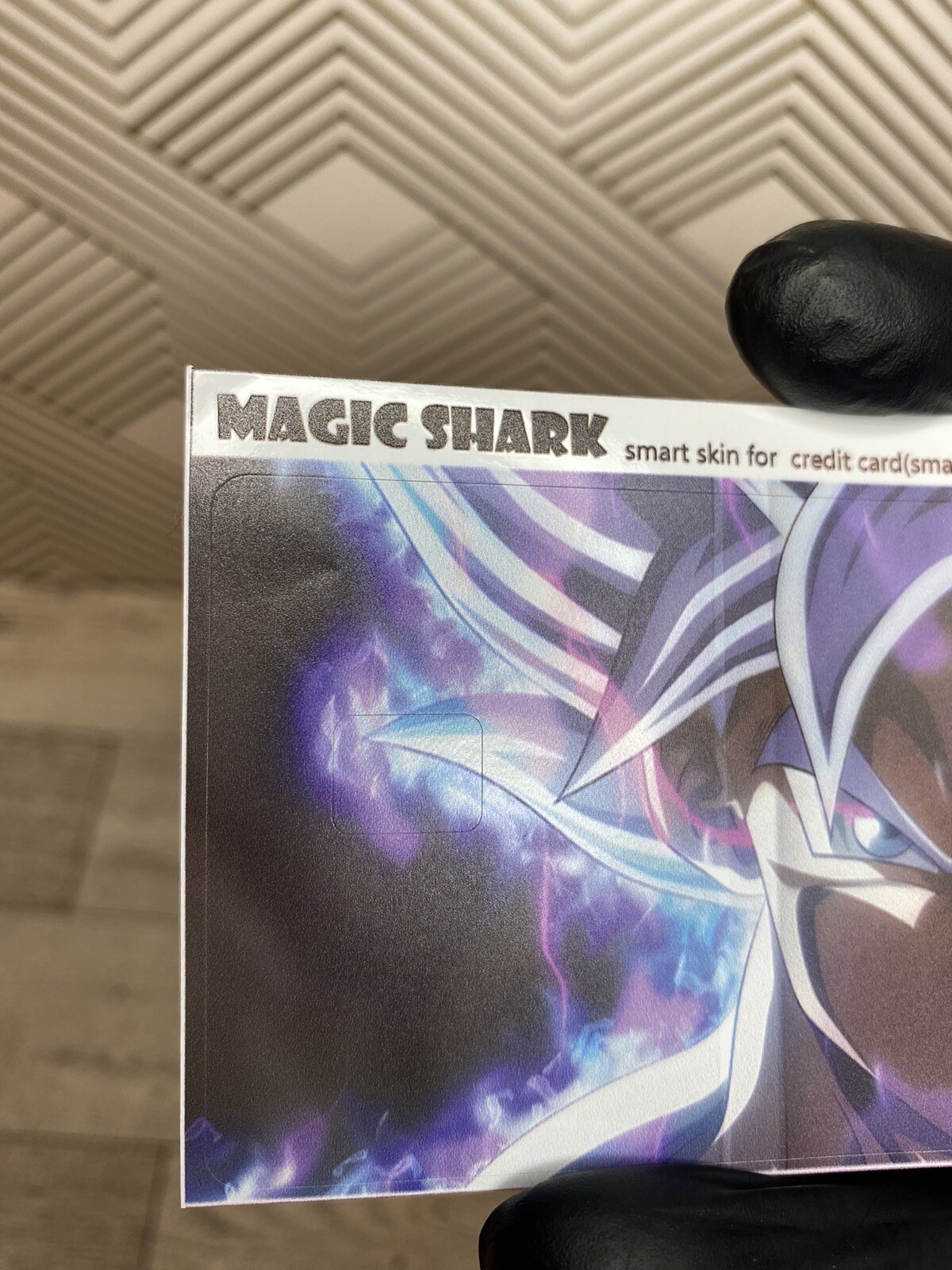 Dragonball Z Goku Credit Card Smart Sticker Skin Pre-cut Small Chips ...