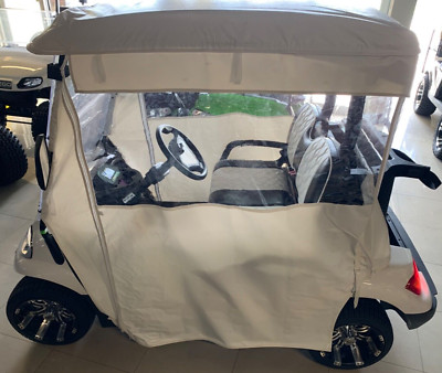 NEW CUSTOM WHITE 2 PASSENGER ENCLOSURE FOR ICON OR ADVANCED EV SEAT ...