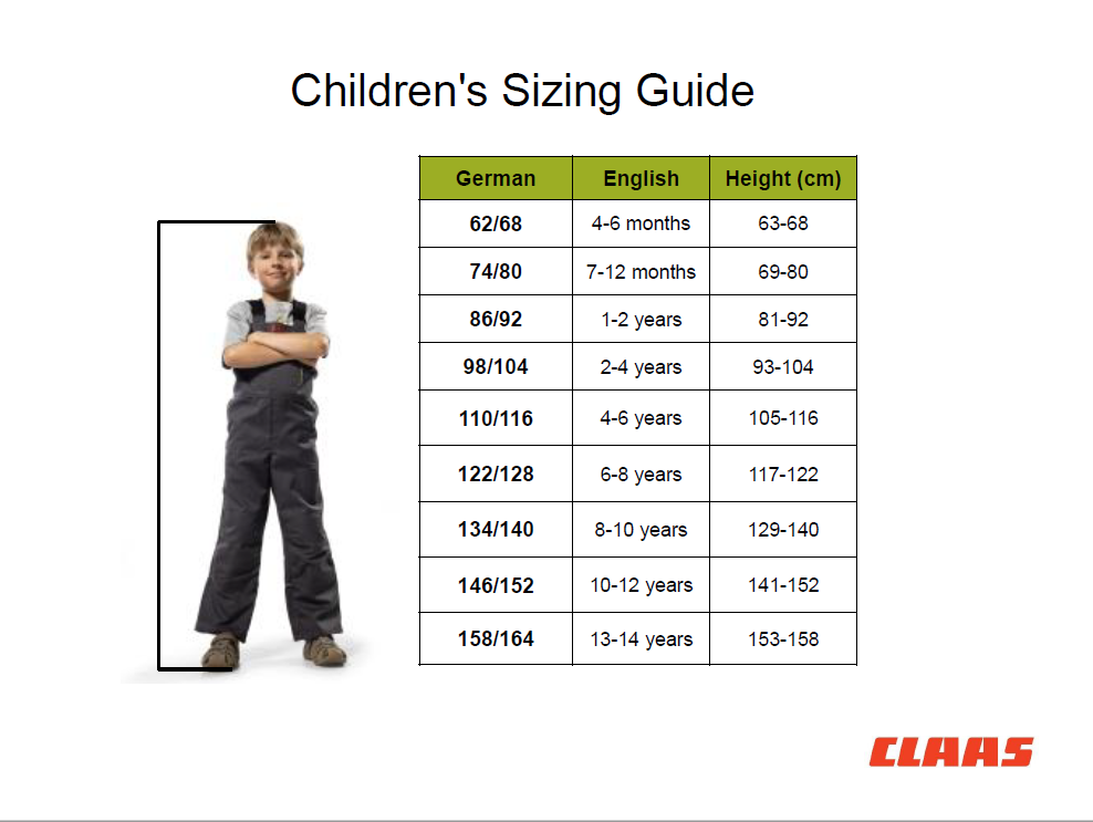 CLAAS CHILDRENS OVERALLS / BOILERSUITS / COVERALLS | eBay UK