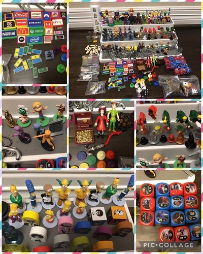 Monopoly Tokens Game Piece Harry Potter Simpsons Zootopie Dora Star War ...