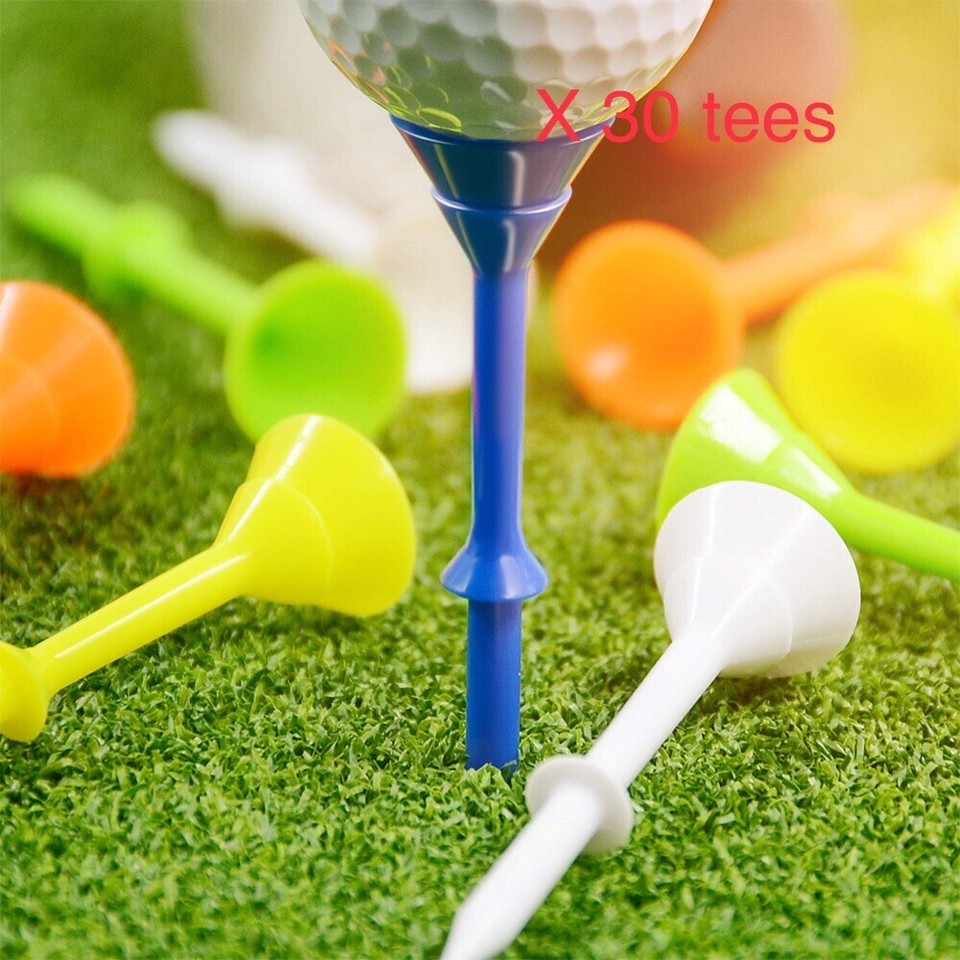 Plastic golf cup tees 3 1/4” 60 Tees Unbreakable and Reusable.Free ...
