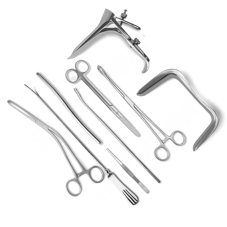 Gynecology surgical Instrument set kit Direct Manufacturing 9-PCS.. | eBay