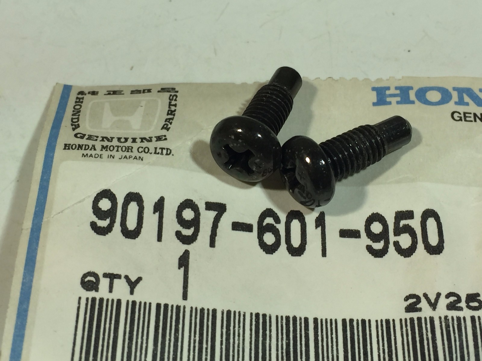 QTY 2 NEW OEM HONDA 90197-601-950 SCREW, PAN (5X14) | eBay