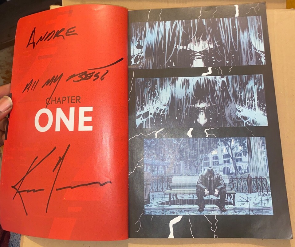 KEANU REEVES Signed BRZRKR comic | eBay