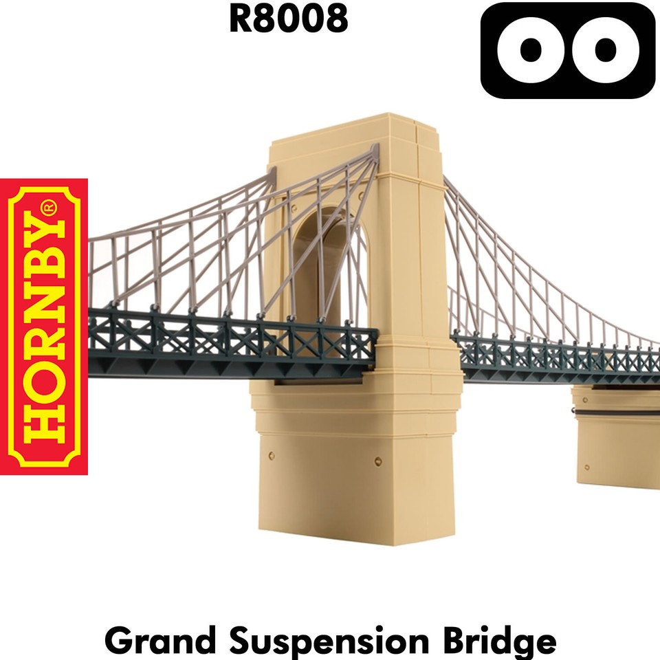Hornby GRAND SUSPENSION BRIDGE OO gauge 1:76 model railways HORNBY ...