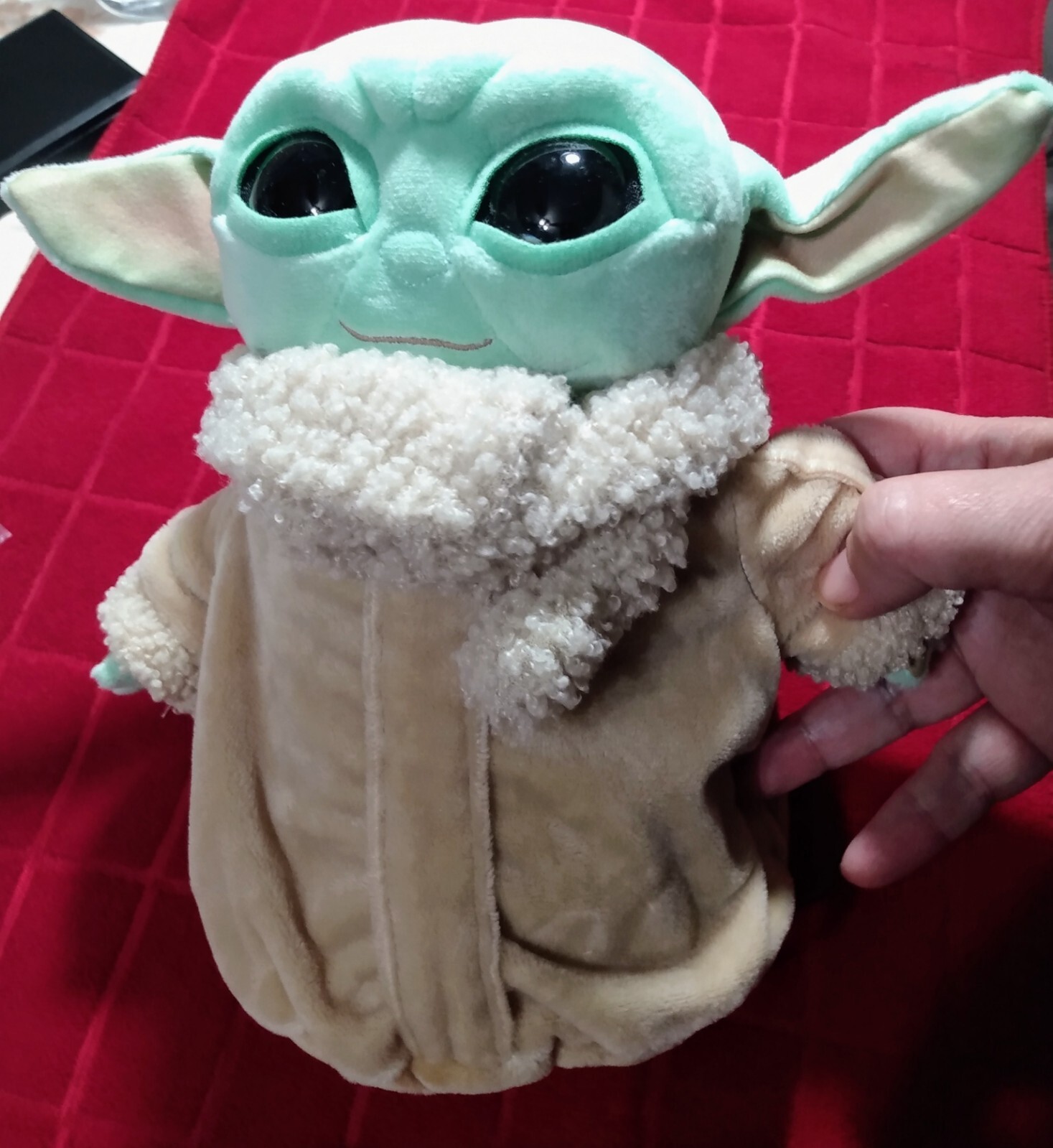 Mattel Star Wars MANDALORIAN The Child Baby Yoda GROGU 8" Plush green NEW