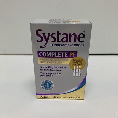 SYSTANE COMPLETE PF Vials on-the-go 30 vials #049 | eBay