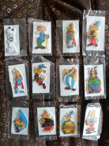Lot de 32/36 images soufflées Astérix (UDERZO) pâte à tartiner CRUMPY ...