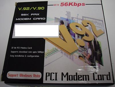 New PCI Modem 56K V90 Internal Data/Fax Modem Card support 32bit ...