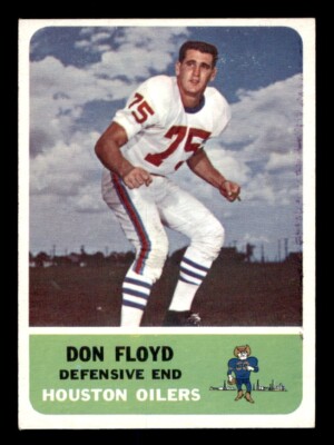 1962 Fleer Football #54 Don Floyd EX/MT | eBay