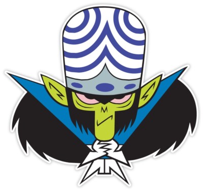 Mojo Jojo 4" x 4" Vinyl Decal Sticker | Graphic | Vinyl | Decal/Sticker ...