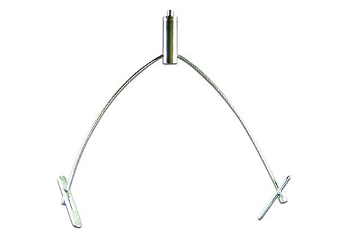 (Qty of 4 ) LIGHT FIXTURE HANGING KIT AIRCRAFT CABLE 10' | eBay