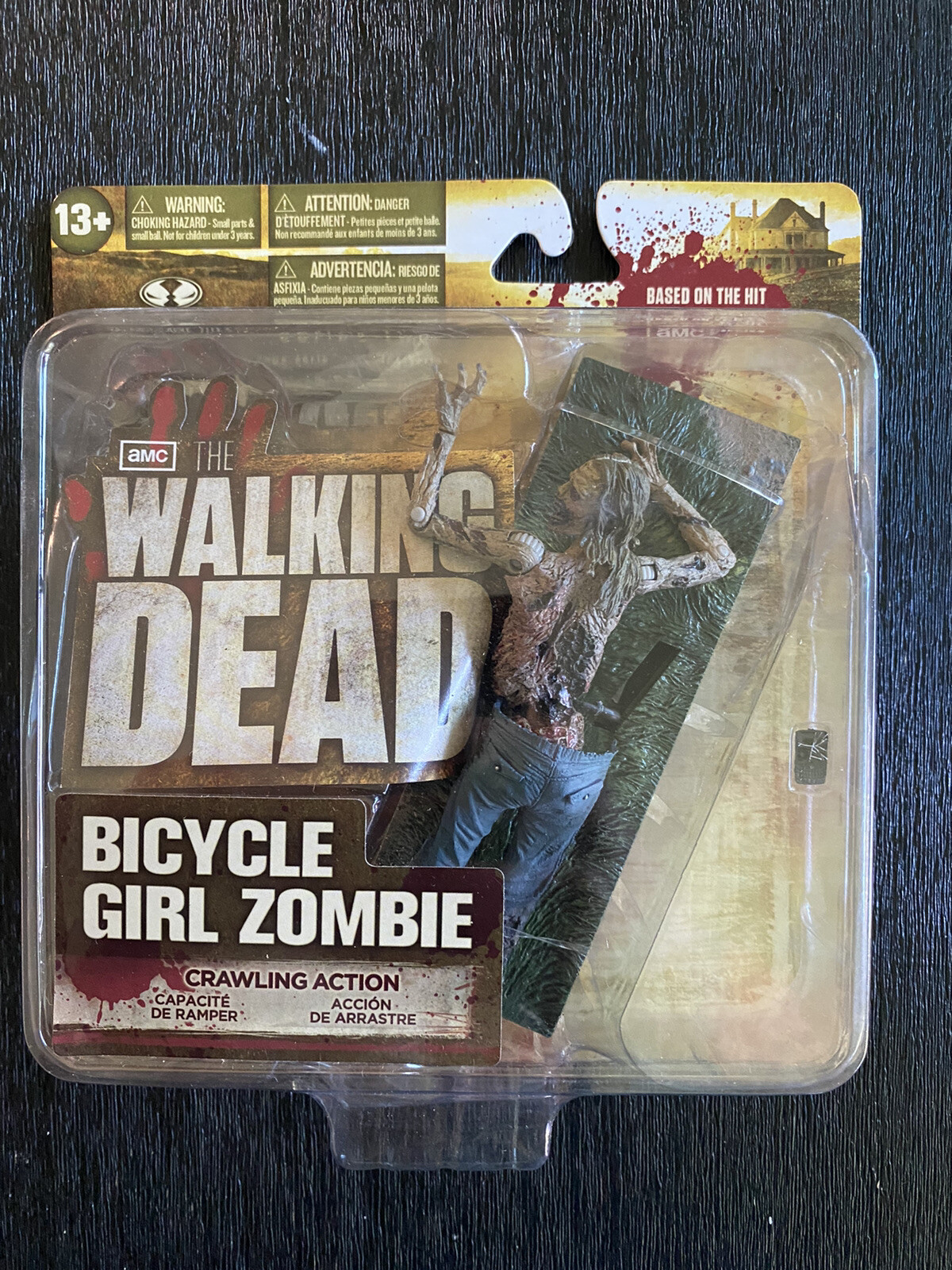 The Walking Dead Series Two Bicycle Girl Zombie Crawling Action ...