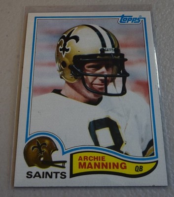 1982 Topps #408 Archie Manning | eBay