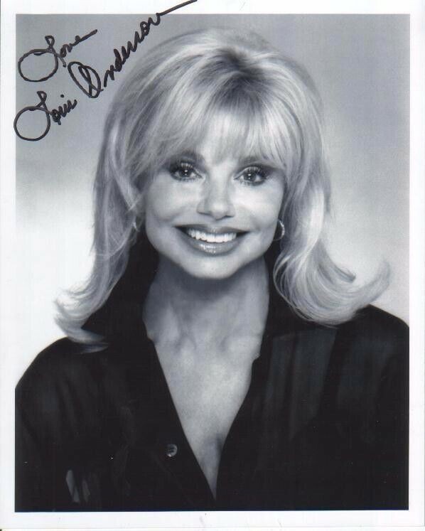Loni Anderson Autographed 8x10 Photo Jennifer WKRP in Cincinnati Fame ...