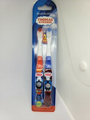 New Thomas And Friends Brush Buddies Toothbrush 2 Pack New | eBay
