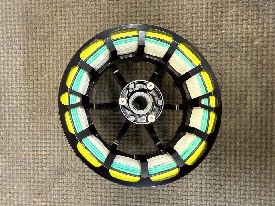 Ross Evolution LTX Fly Reel - Black 5/6 Missing Reel Foot, Frame, and ...