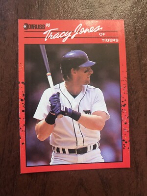 Tracy Jones 1990 Donruss 90 #636 Rookie Baseball Card RARE 🔥 | eBay