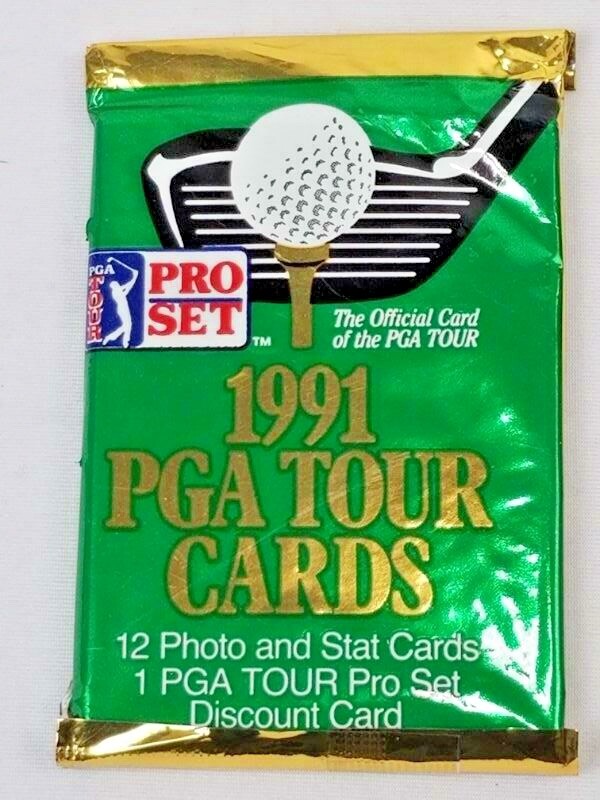1991 PGA Tour Golf Trading Cards - Pro Set Official Card 6 Packs | eBay